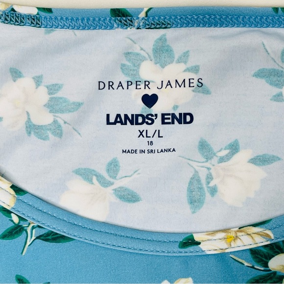Lands' End | Swim | Lands End X Draper James Blue Magnolia Swim Tunic ...